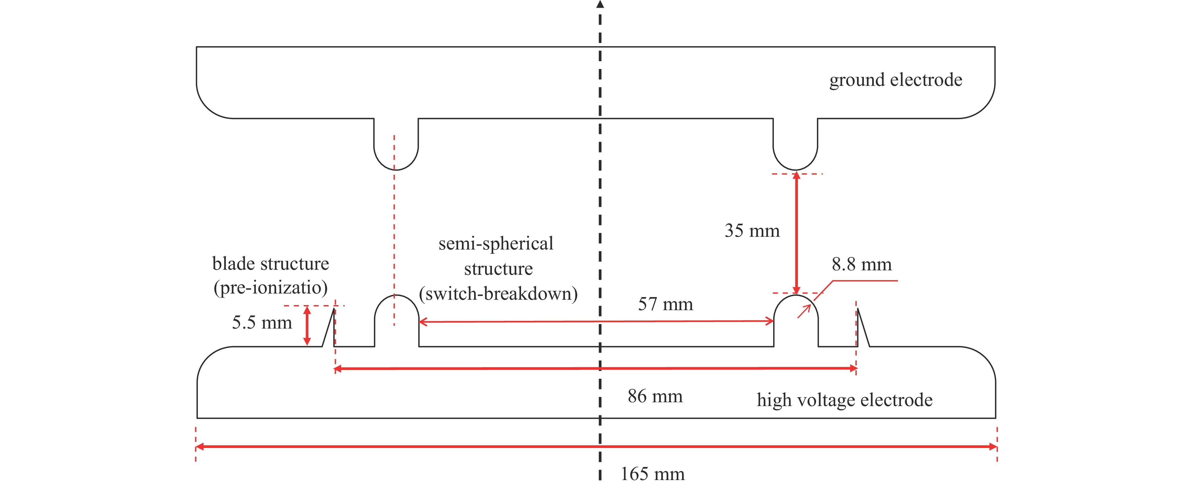 300 kV级预电离环形阴极气体开关